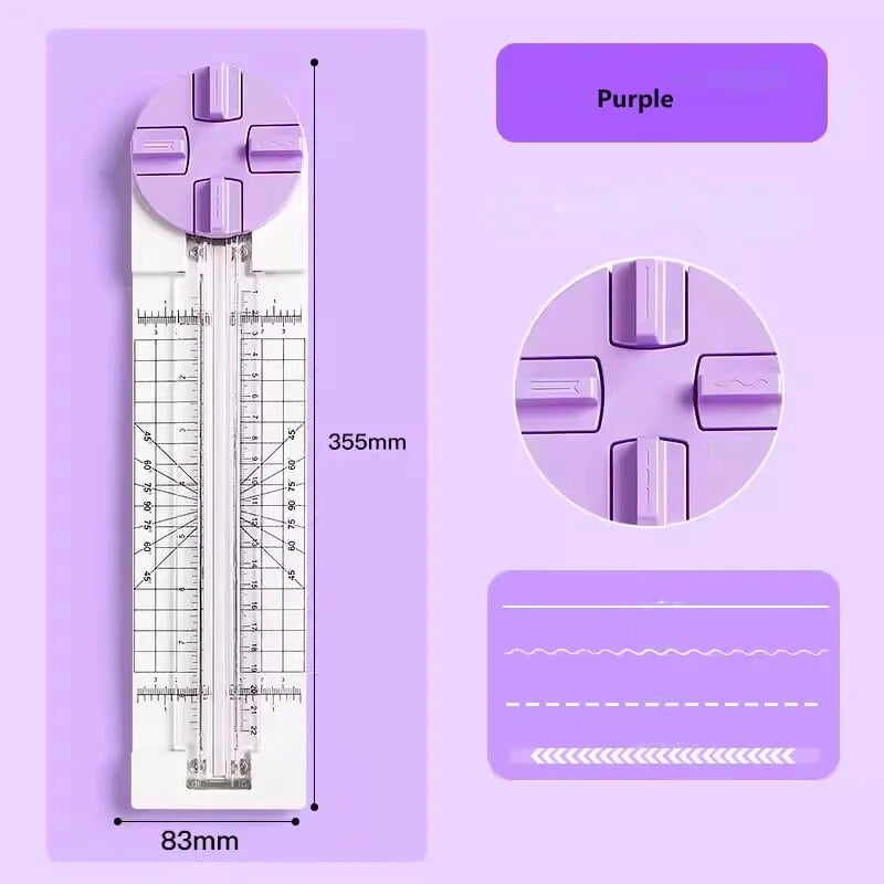 Multi-function Paper Cutter Creasing Machine 360-degree Rotary Paper ...