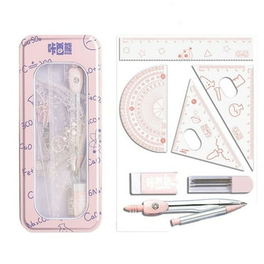 BE-TOOL 360 Degree Protractor Ruler Circle Measuring Tool for Drawing ...