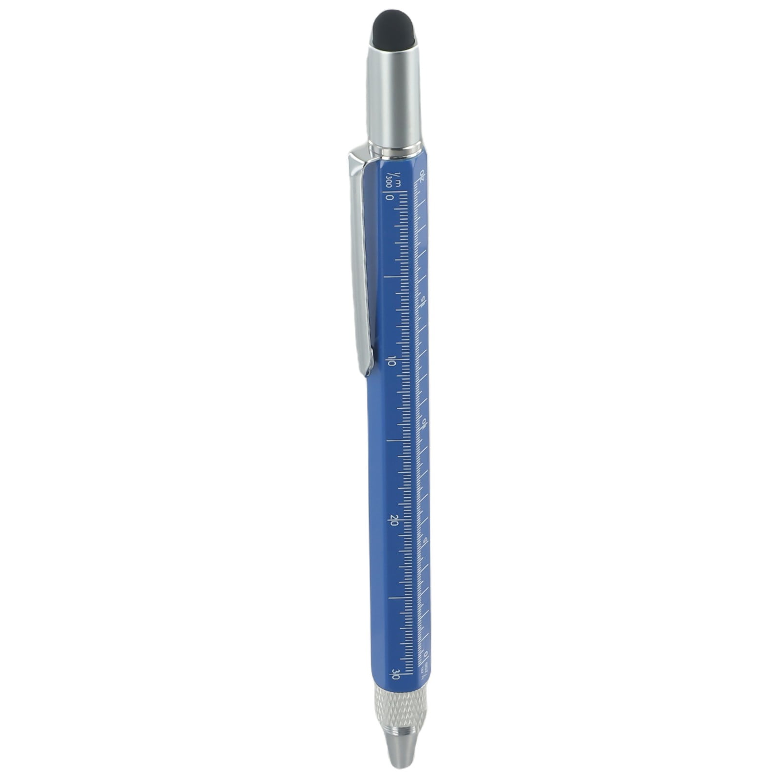 Multi-function Tool Pen Level Scale Touch Screen 6in1 Metal Ballpoint ...
