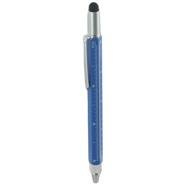 Multi-Function Tool Pen Spirit Level Scale Touch Screen 6In1 Metal ...