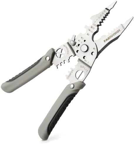 Multi-function Wire Stripper Tool Electrical, 9-in-1 Wire Cutter & Wire ...