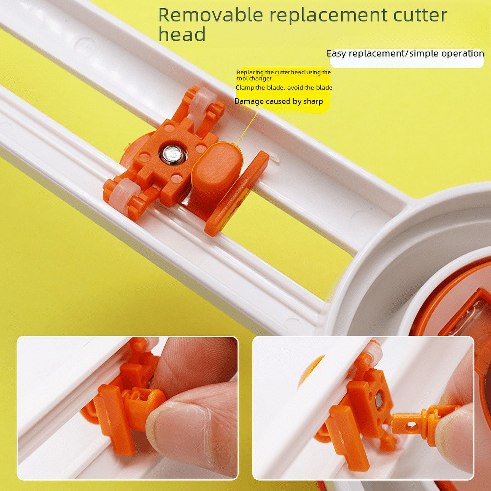 Multi-function round cutter paper cutter rotary adjustable paper cutter ...