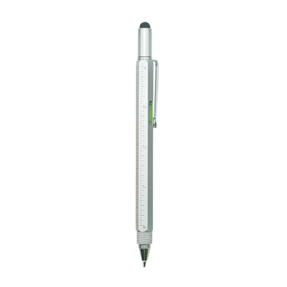 Multi-function tool pen spirit level scale touch screen 6in1 metal ...