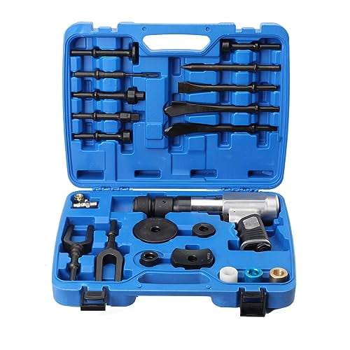 Multi-functional Air Hammer Kit with 19-Piece Pneumatic Hammer Set ...