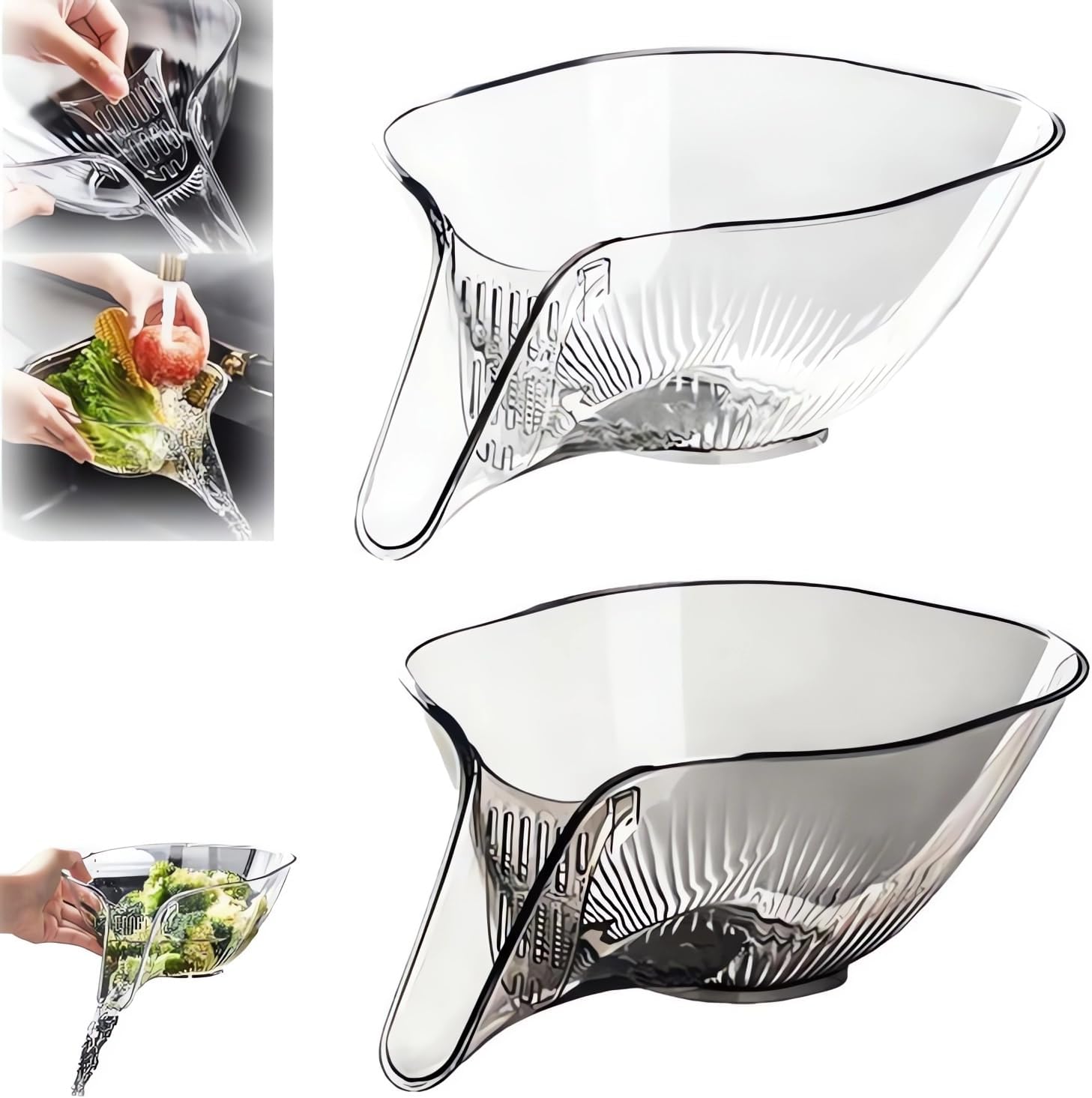 Multi-functional Drain Basket, Kitchen Sink Drain Strainer Basket ...