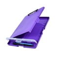 Multi-functional File Folder with Clipboard and Stationery Box Portable ...