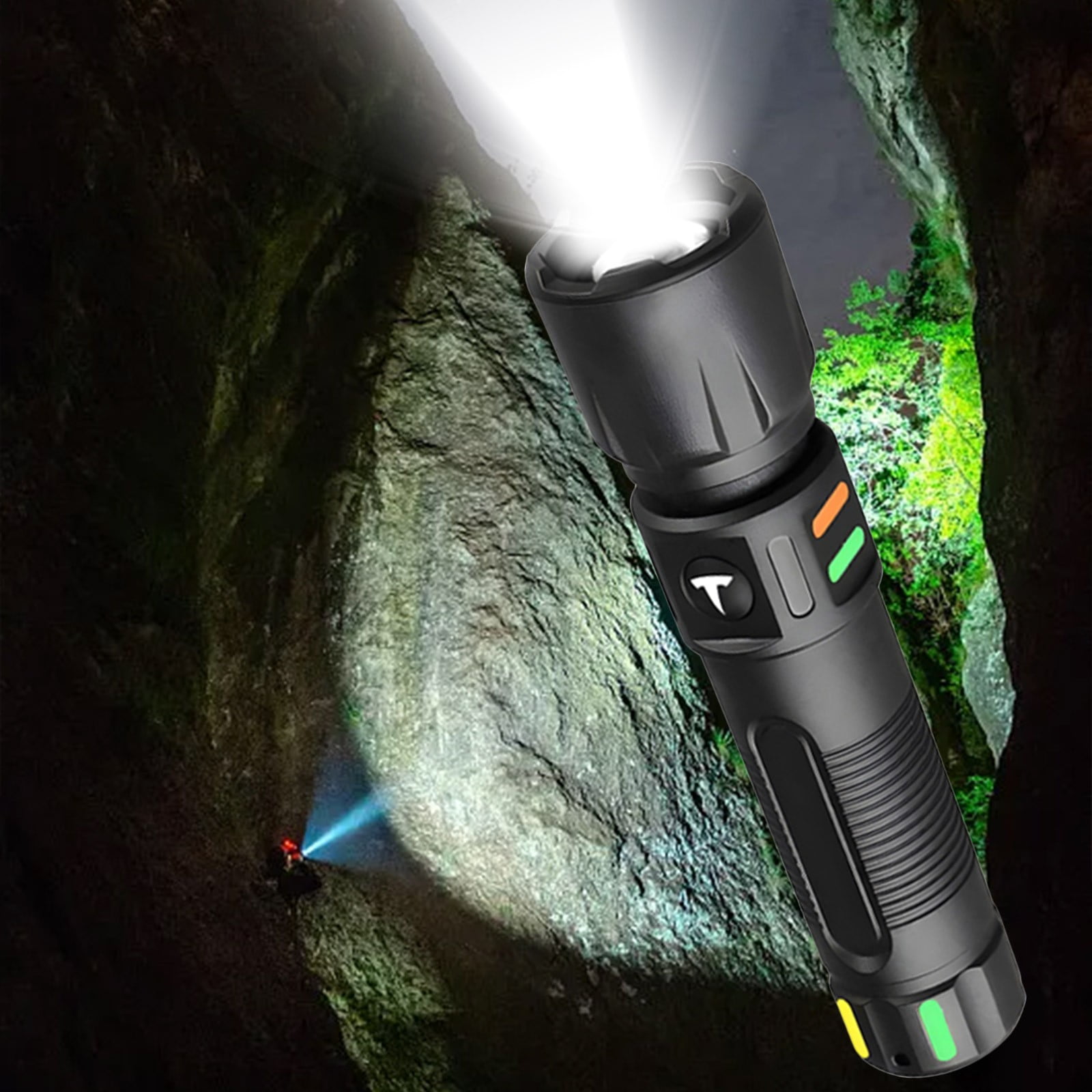 Multi-functional Flashlight, Portable Charging, Long-lasting, 3 ...