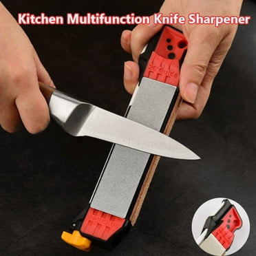 Kitchen Knife Sharpener Professional 3 Stages, Kitchen Knife Sharpener Manual Sharpening, Knife ...