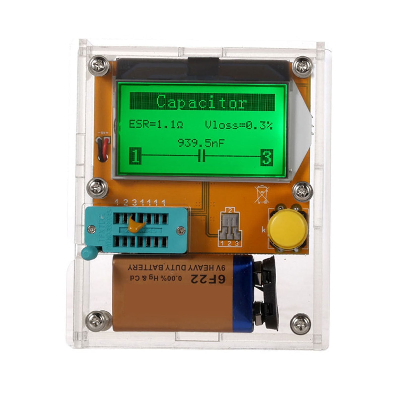 Multi-functional LCD Backlight Transistor Tester Diode Triode ...