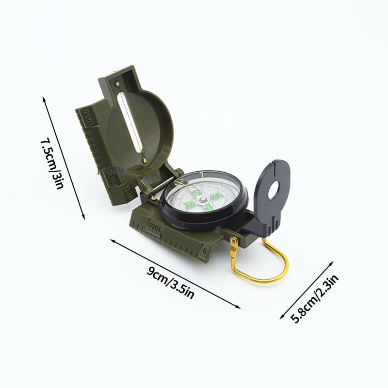 Multi-functional Outdoor Hiking Survival Compass Portable Pocket ...
