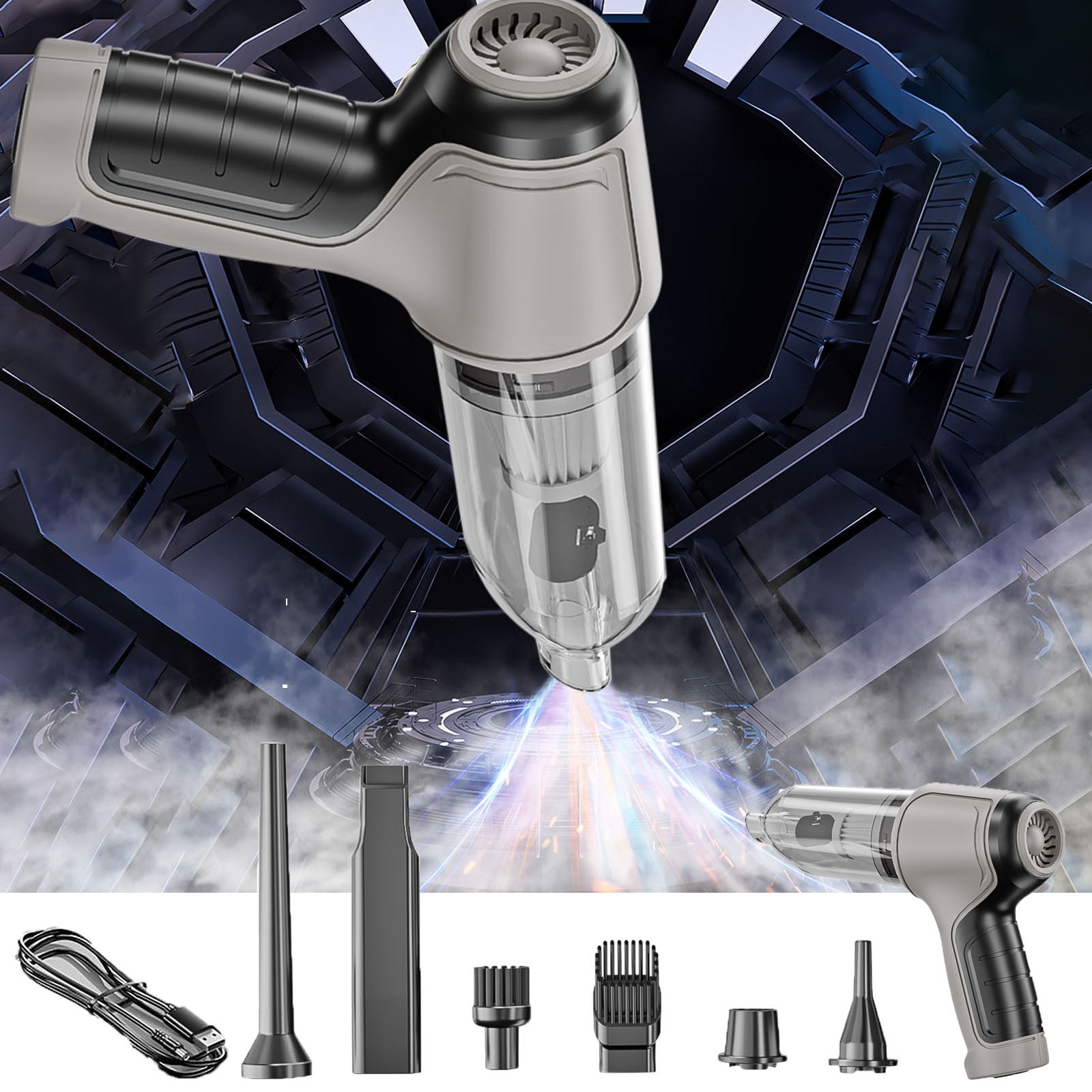 Multi-functional Powerful Vacuum Cleaner, Ultra-light 12000Pa Suction ...