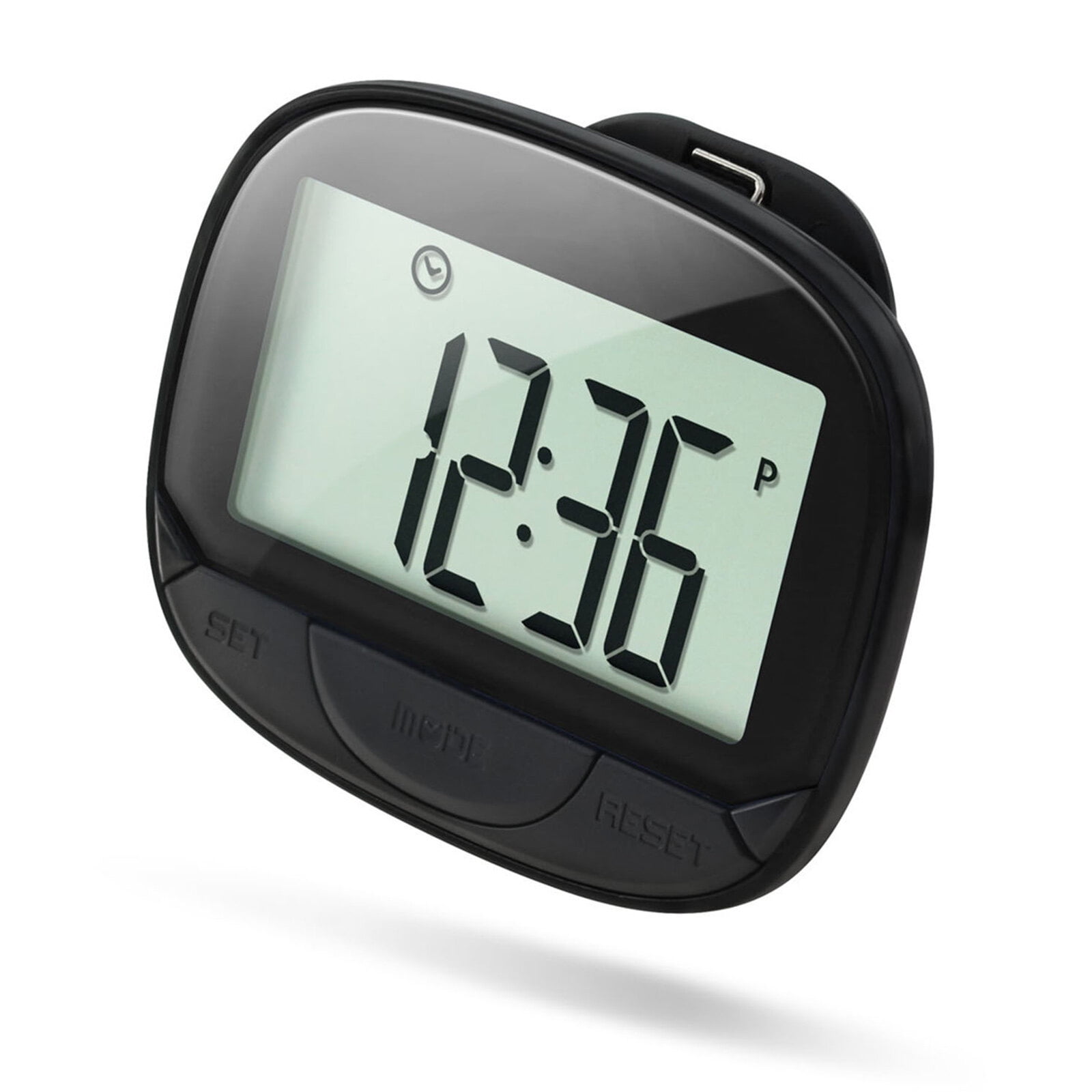 Multi-functional Step Counter 3D Pedometer with Clip for Fitness ...