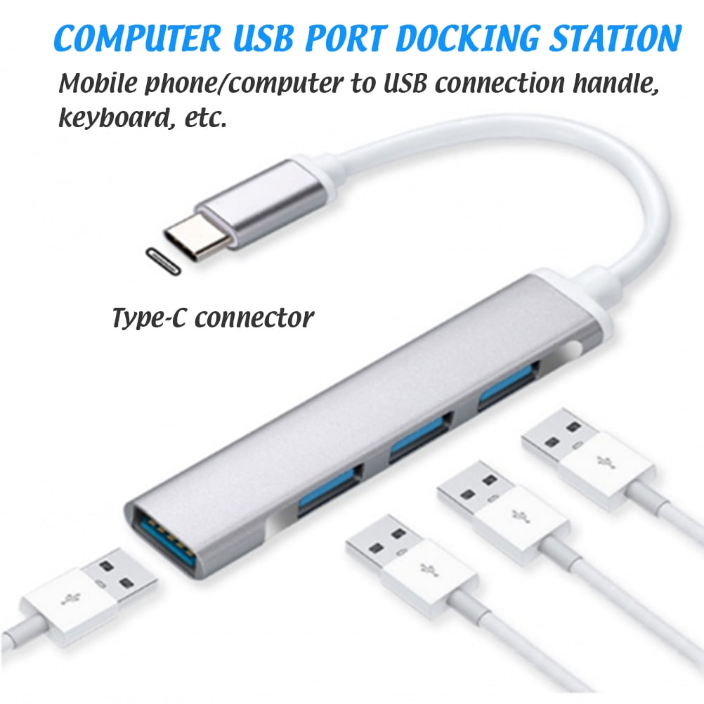 Multi-functional USB C Hub, Fast Data Synchronization For Phones, PC, Laptop And USB C Interface ...