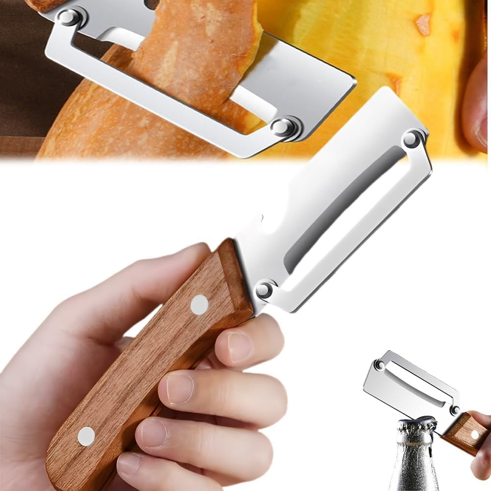Multi-functional Vegetable Peeler for Kitchen, Stainless Steel Single Blade Peelers Tool, Ultra ...
