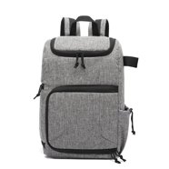 GOgroove Digital SLR Camera Backpack (Blue-Mid-Volume) w/Padded Tablet ...