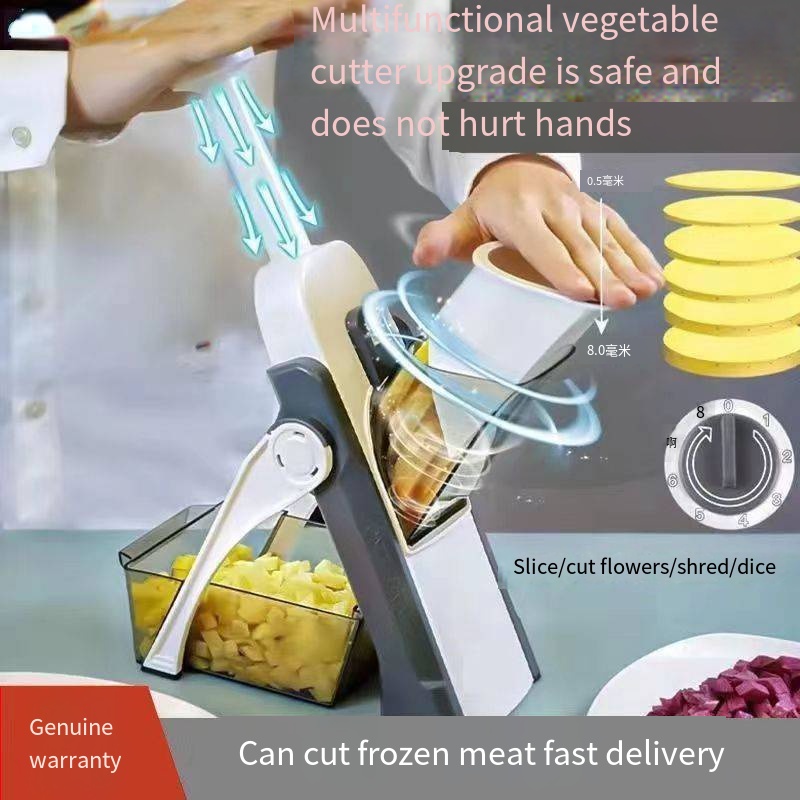 Multi-functional stainless steel slicer, a magical tool for cutting ...