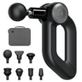Multi-grip S6 Pro Massage Gun Deep Tissue Percussion with 16mm ...