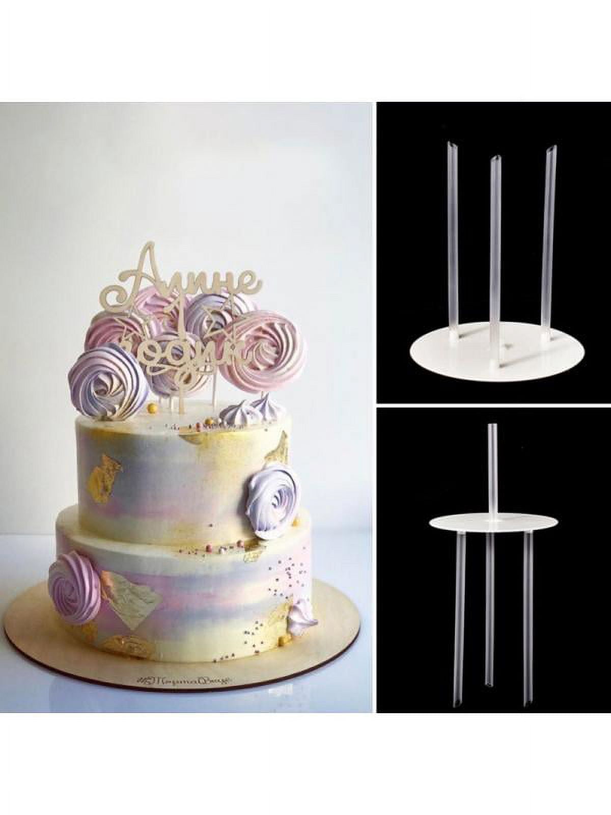 Multi-layer Cake Stands Support Frame Spacer Round Piling Bracket WIth ...