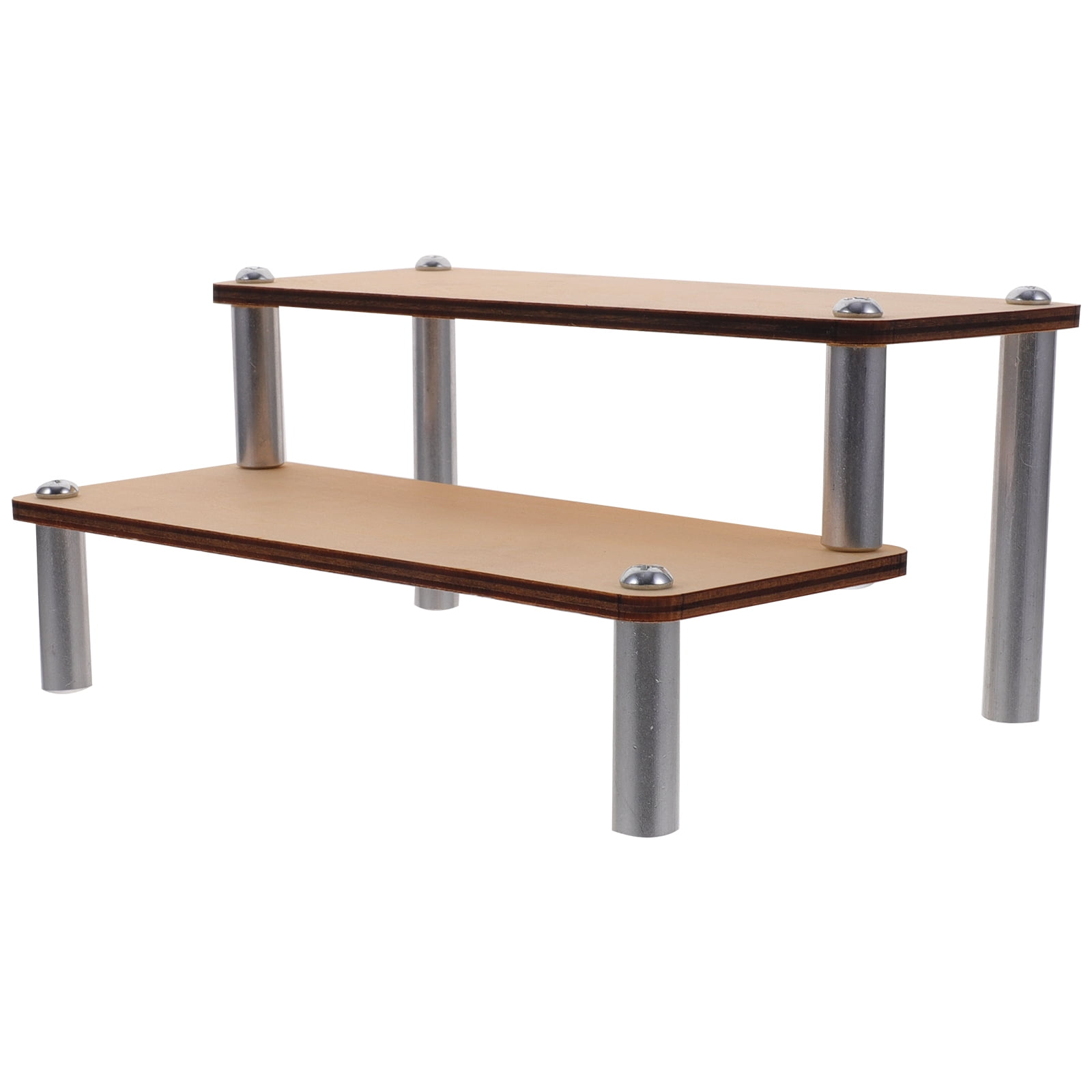 Multi-layer Display Rack Collection Organizer Holder Wooden Riser Shelf ...