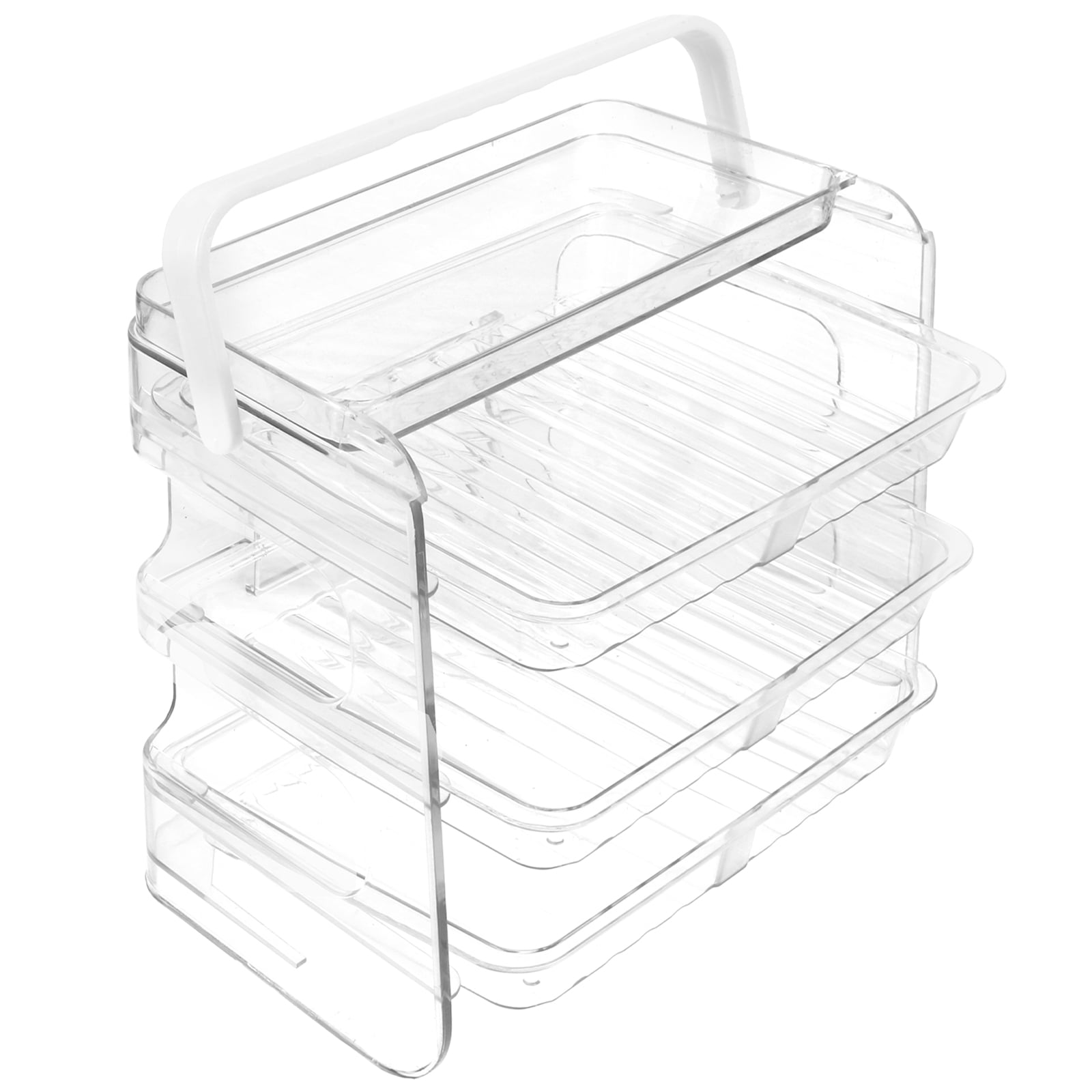 Multi-layer Food Rack Drawer Type Vegetable Sorting Tray Dessert ...