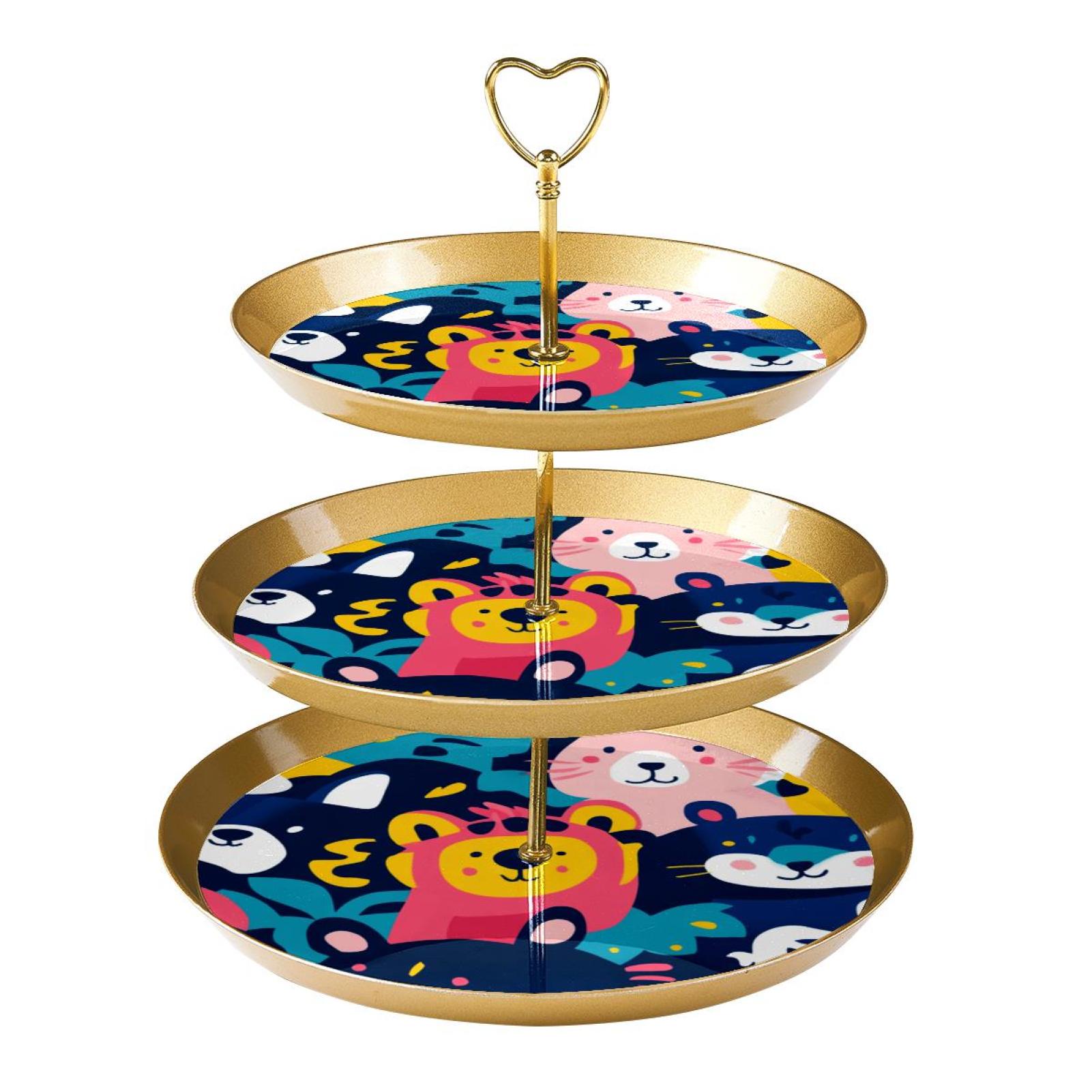 Multi layer dessert rack, fruit tray, living room, home tea table ...