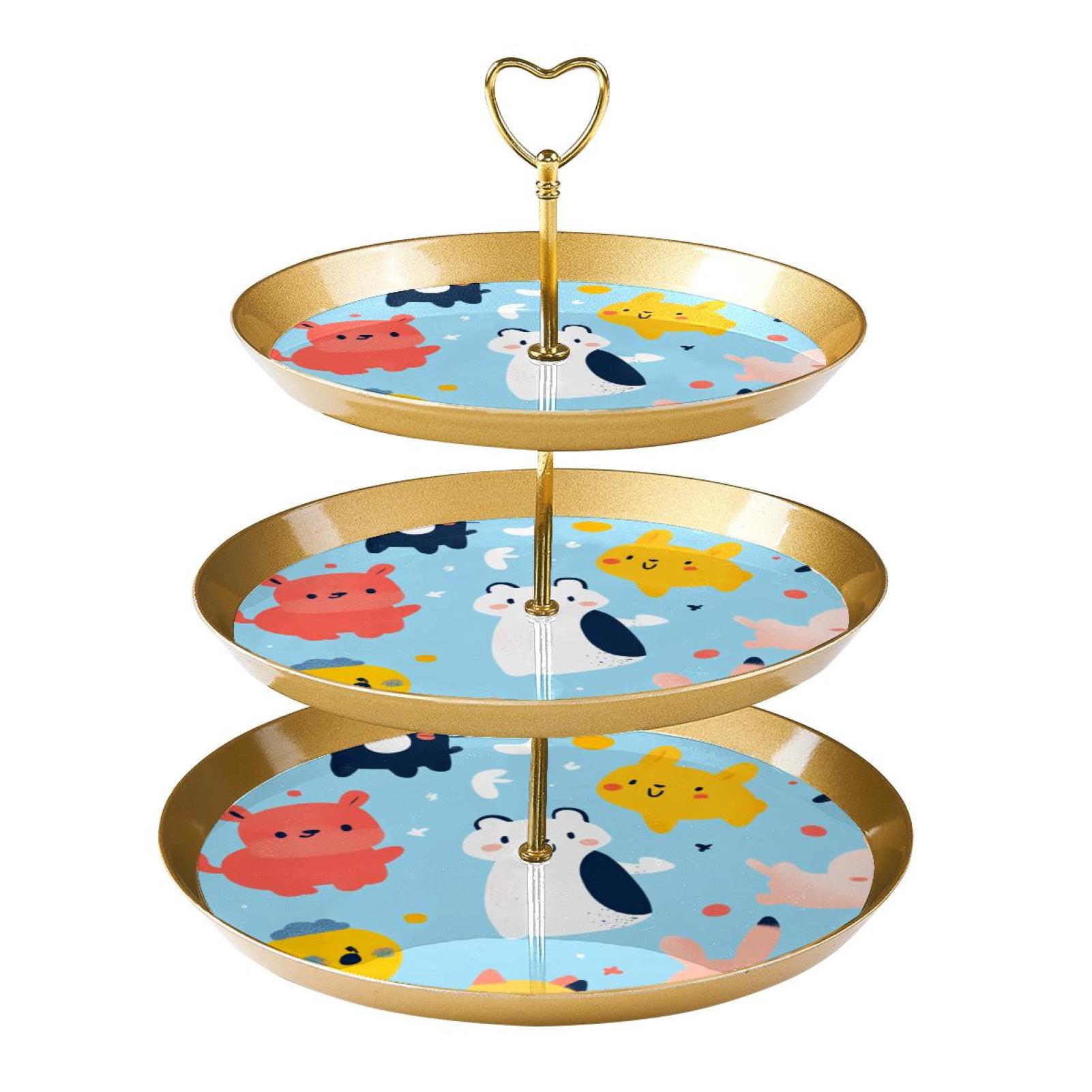 Multi layer dessert rack, fruit tray, living room, home tea table ...