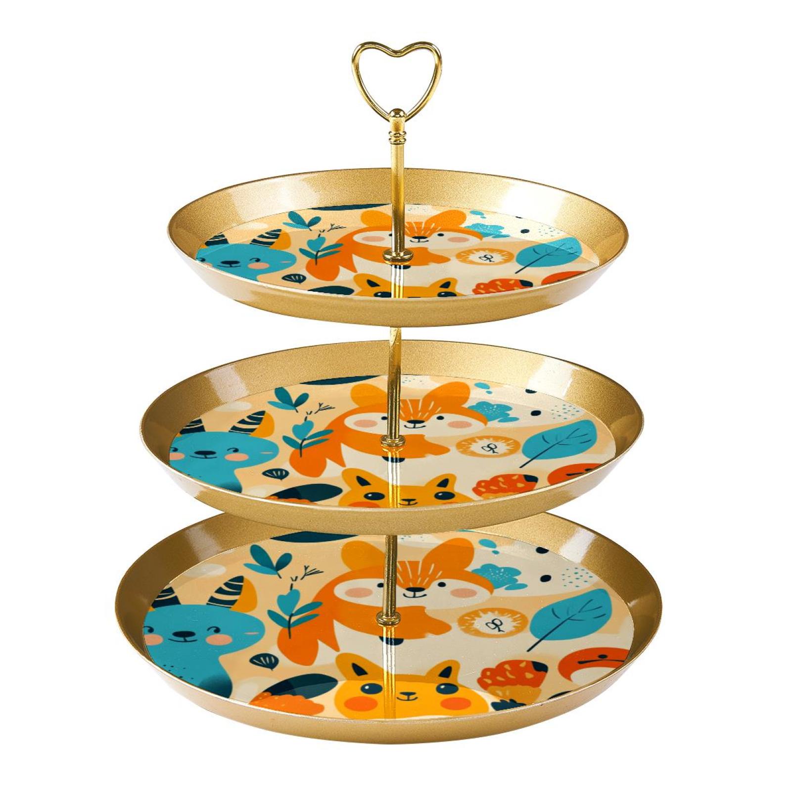 Multi layer dessert rack, fruit tray, living room, home tea table ...