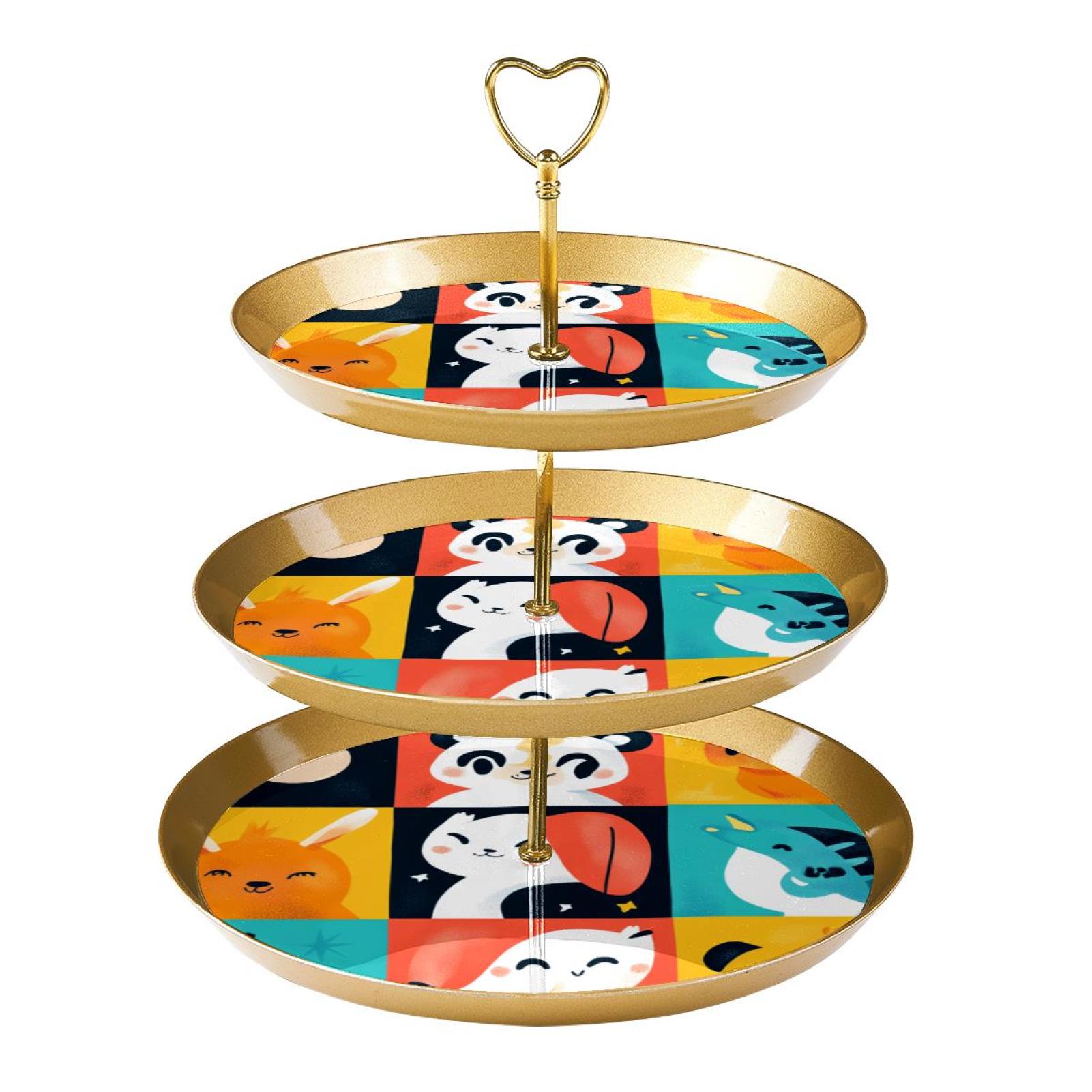 Multi layer dessert rack, fruit tray, living room, home tea table ...