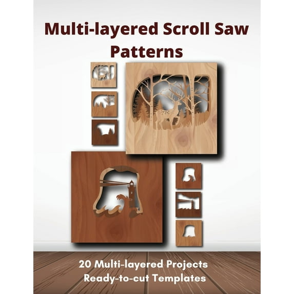 Multi-layered Scroll Saw Patterns: Templates for Scroll Saw Projects ...