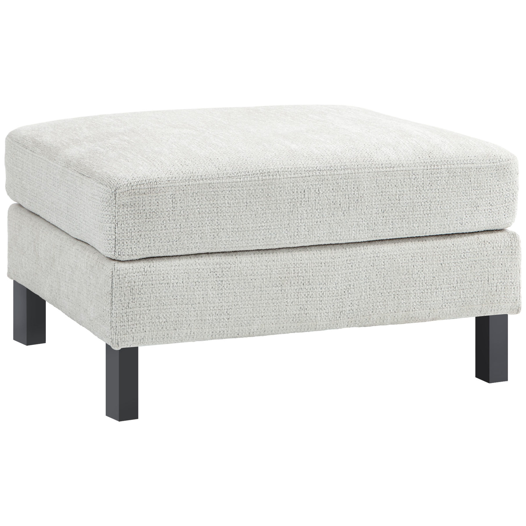 Multi - layered plywood ottoman in cream white - Customize sofa for a ...