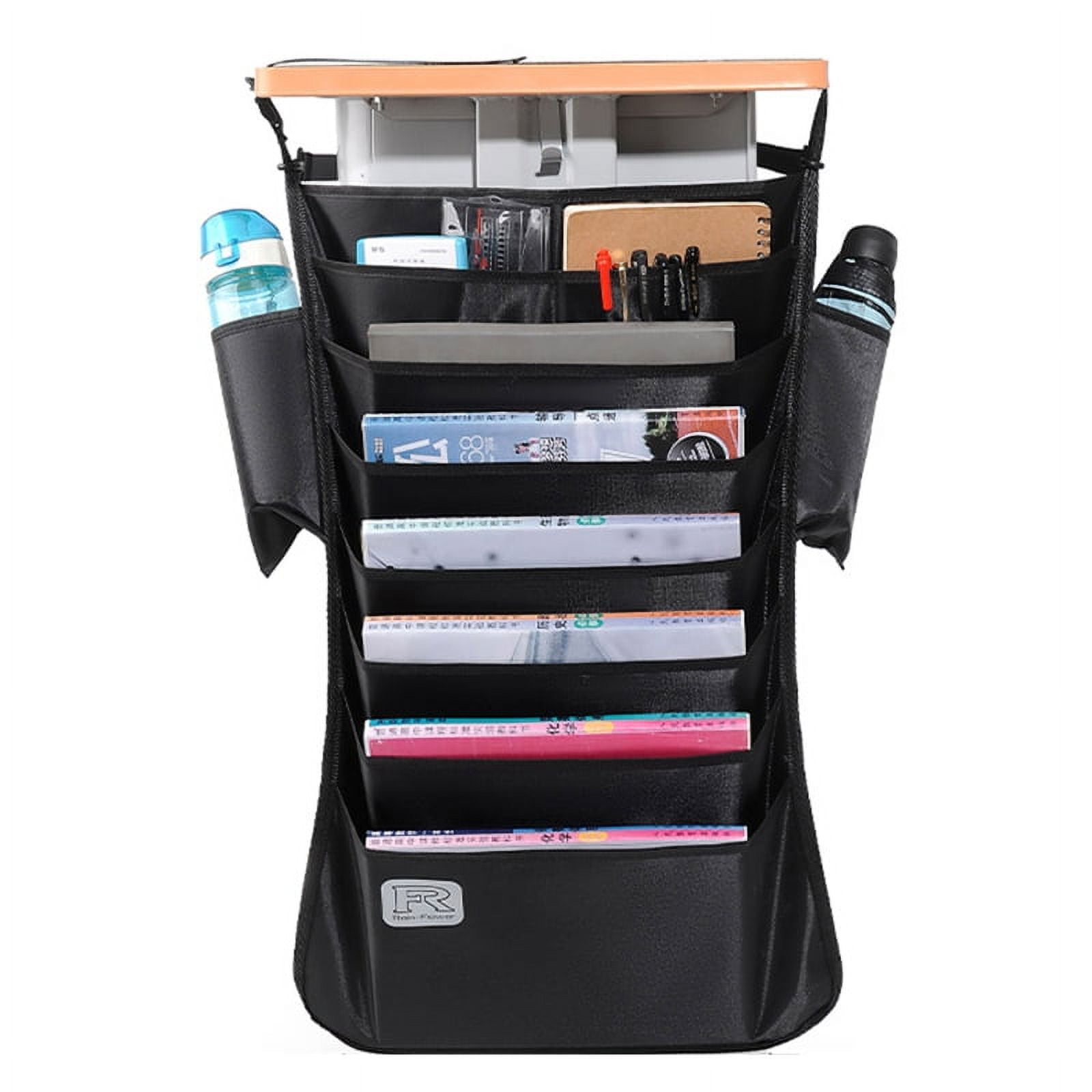 Multi-pocket Hanging File Bag Classroom Desk Management for High School ...