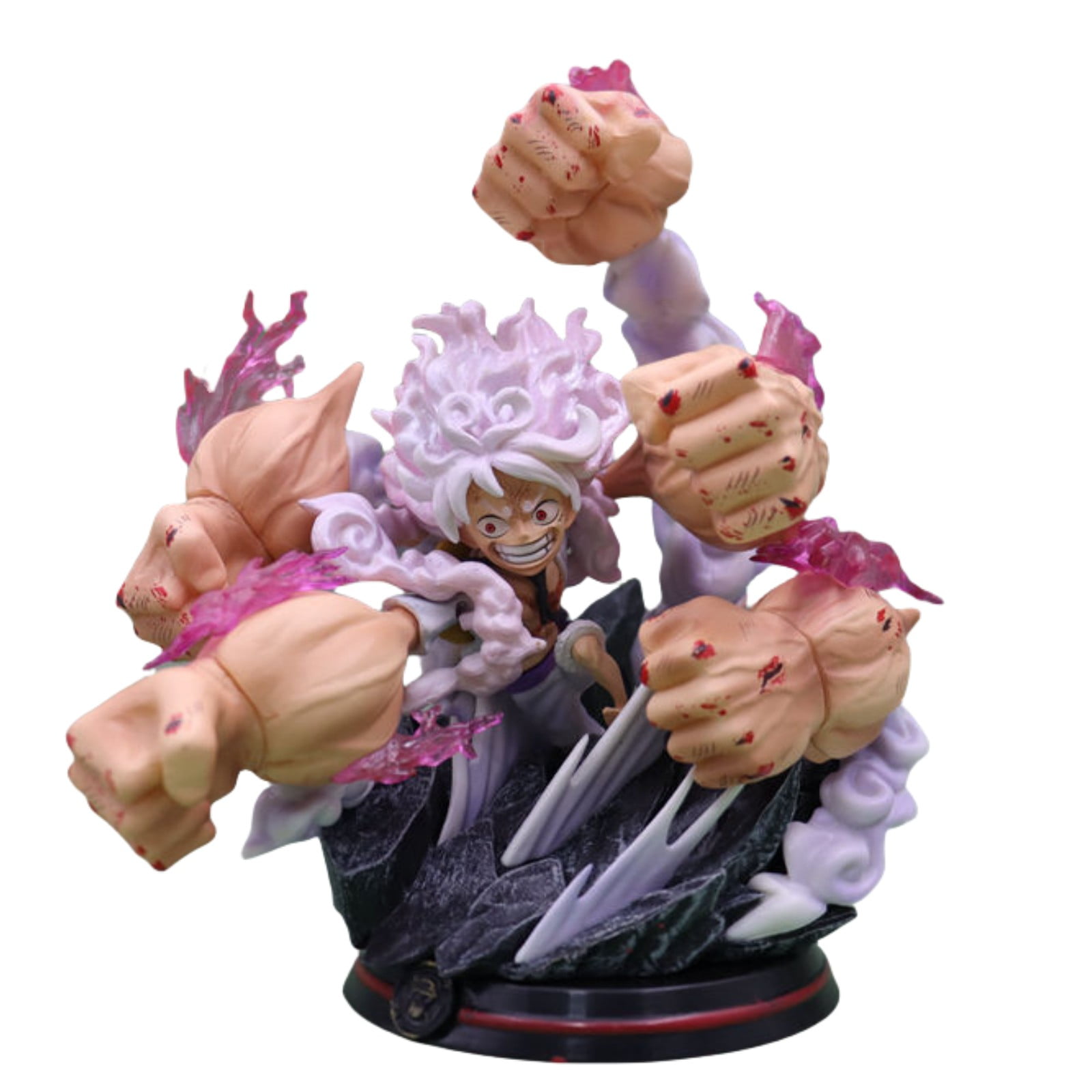 Multi punch Nika Luffy Figure Collection Decor Statue Model Toy ...