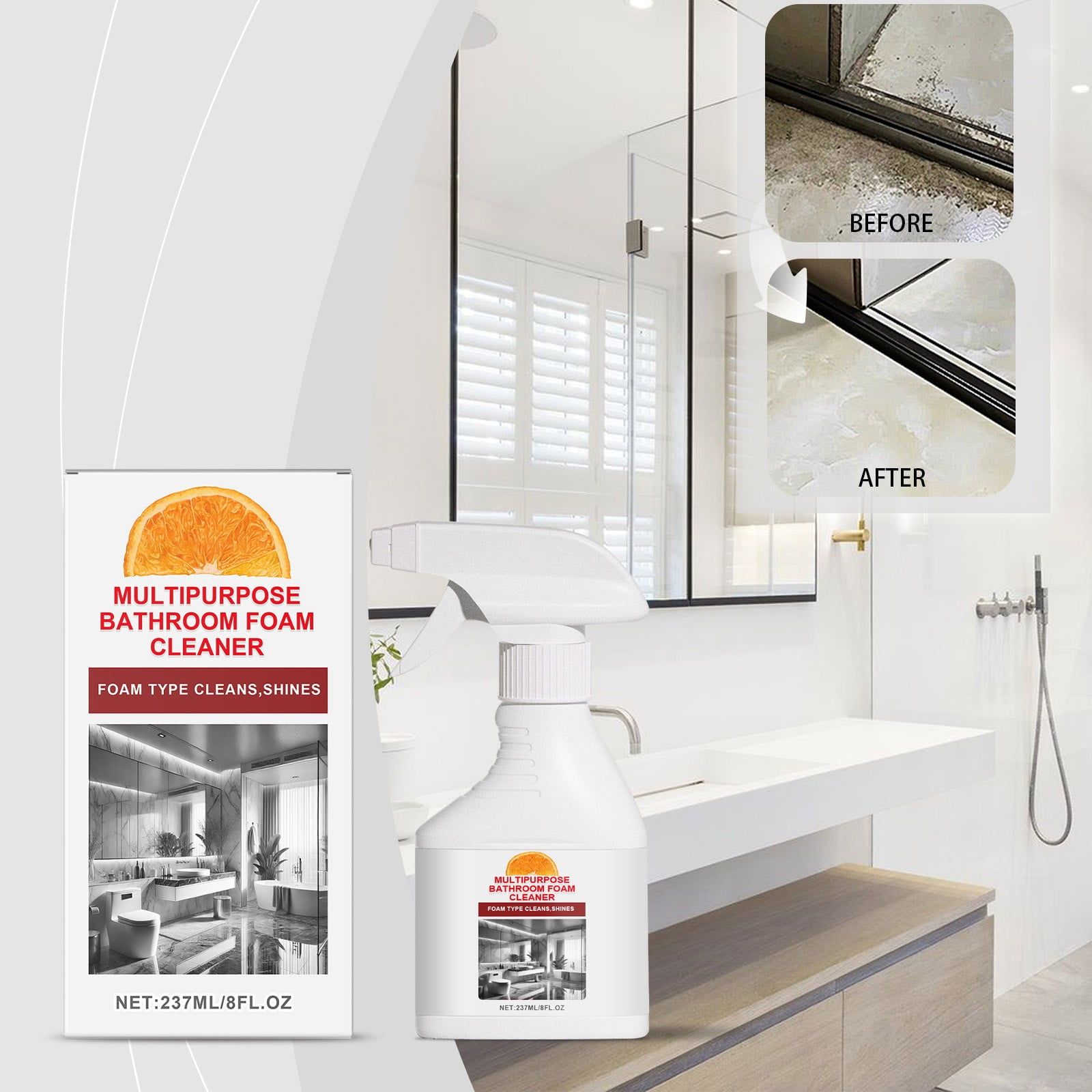 Multi-purpose Bathroom Cleaner, Toilet Deodorizer, Air Freshener ...