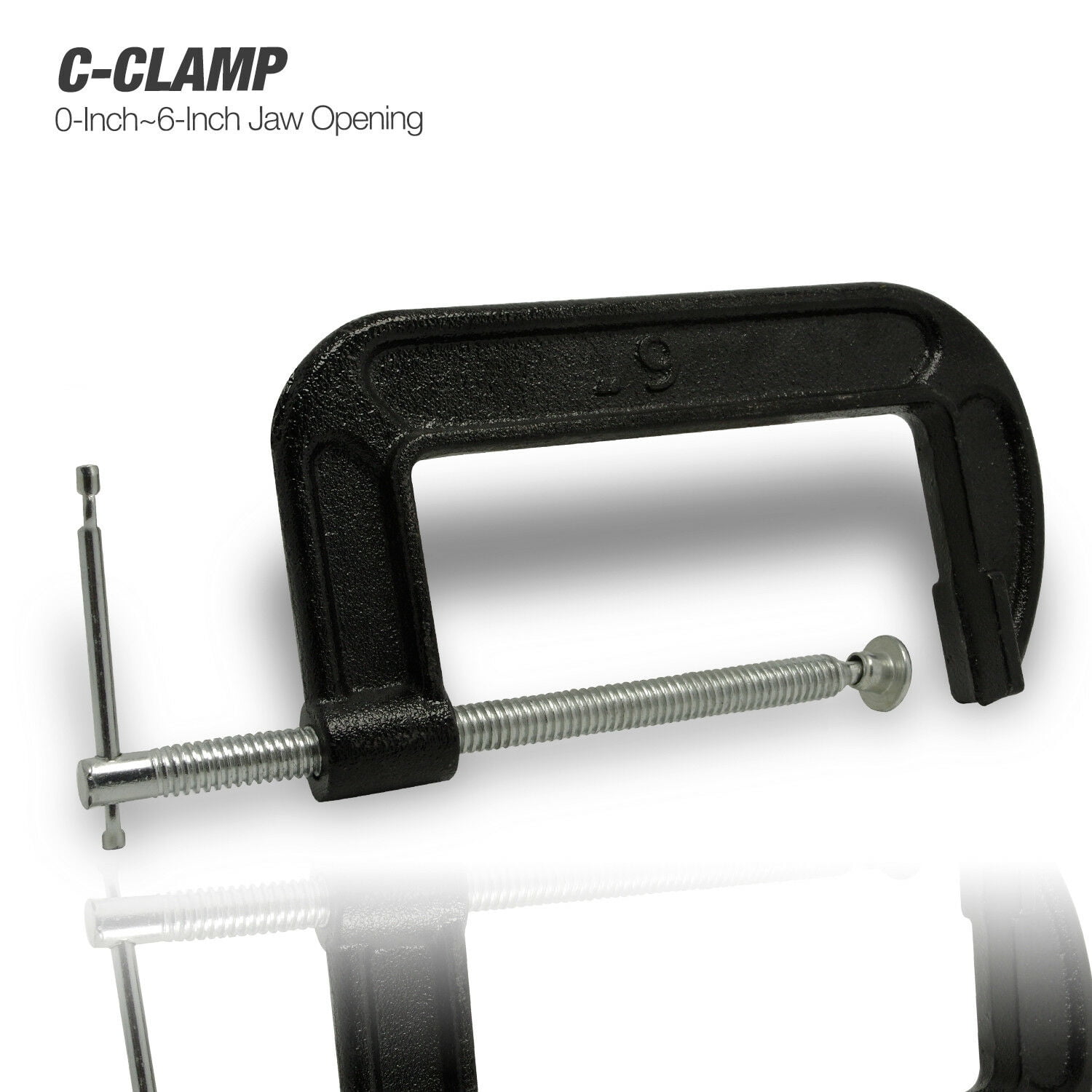 Multi-purpose C-Clamp with Sliding T-Bar Handle for Quick Fitting ...