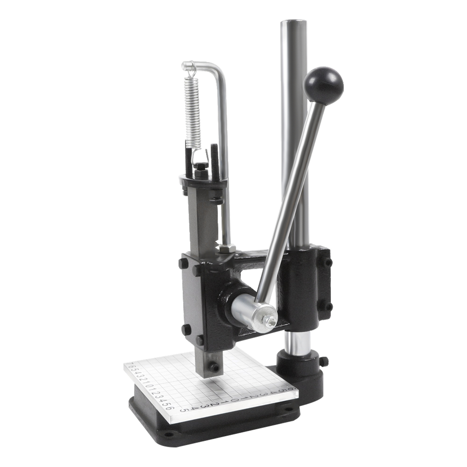 Multi-purpose Cast Iron Manual Press Puncher Adjustable Height for ...