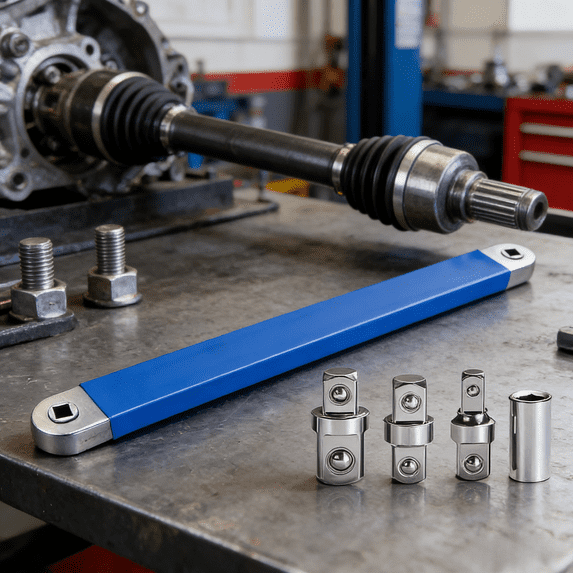 Multi-purpose Extension Wrench Set, Includes 1/2", 1/4", and 3/8 ...