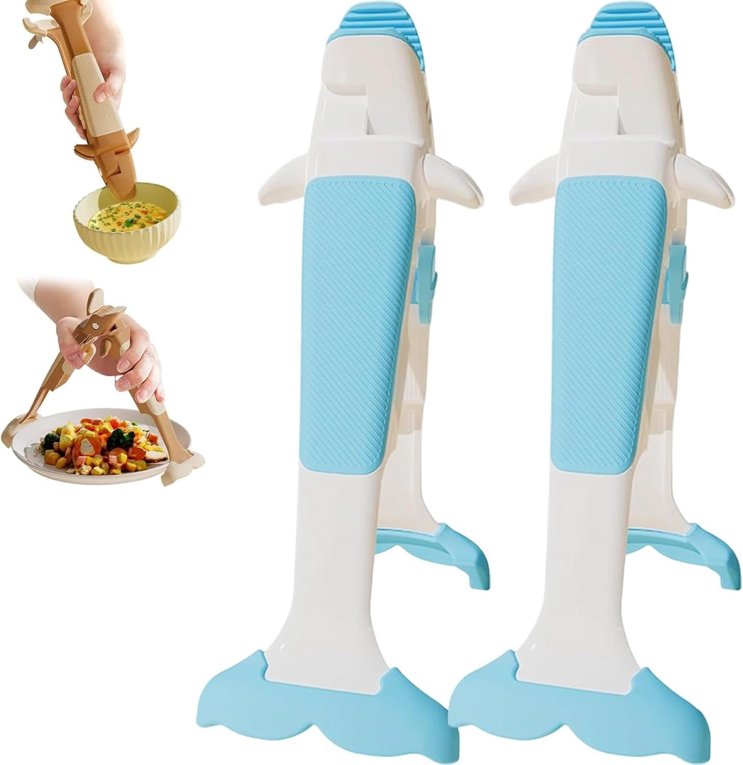 Multi-purpose Heatproof Dish Gripping Clamps,2-in-1 Anti-Scalding Non ...