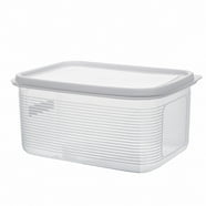 GreenJoy 2 Pack Small Plastic Pet Food Container, 2lb/2.5L Storage with ...