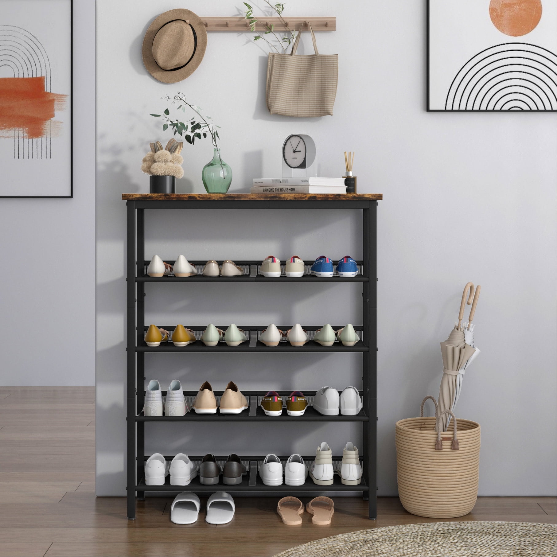Multi - purpose Storage + Simple Design - Ideal for Porch, Closet, and ...