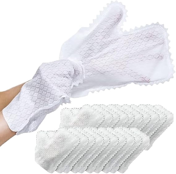 Multi-purpose Washable Dusting Gloves, Reusable Wet & Dry Kitchen Mitt ...