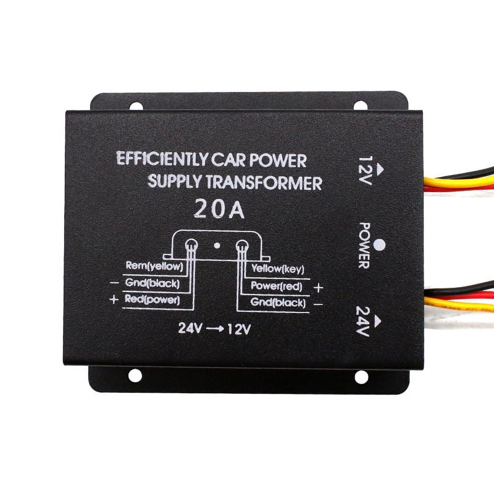Multi scenario adaptation 10A/15A/20A/30A vehicle power converter 24V ...