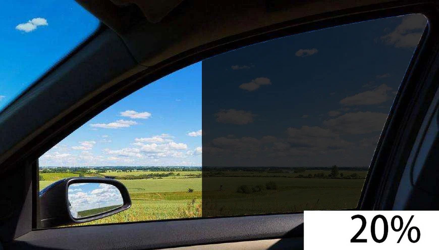 Multi-size Black Car Window Film Roll Car Auto Home Self Adhesive Glass ...