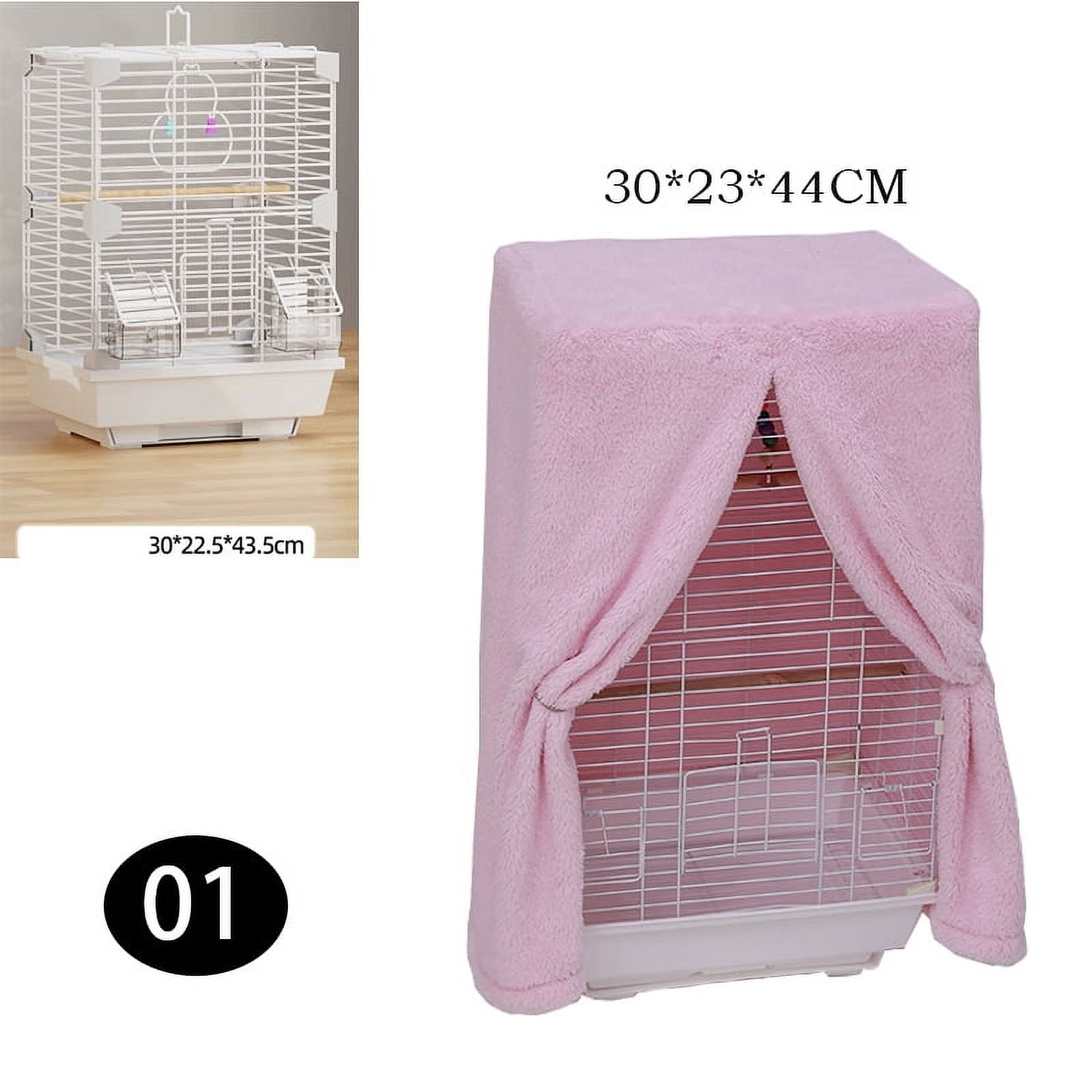 Multi-sizes Large Bird Cage Cover Sunscreen Warm Dust Cover Winter Pet ...