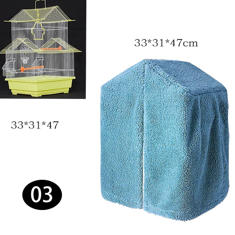 Multi-sizes Large Bird Cage Cover Sunscreen Warm Dust Cover Winter Pet ...