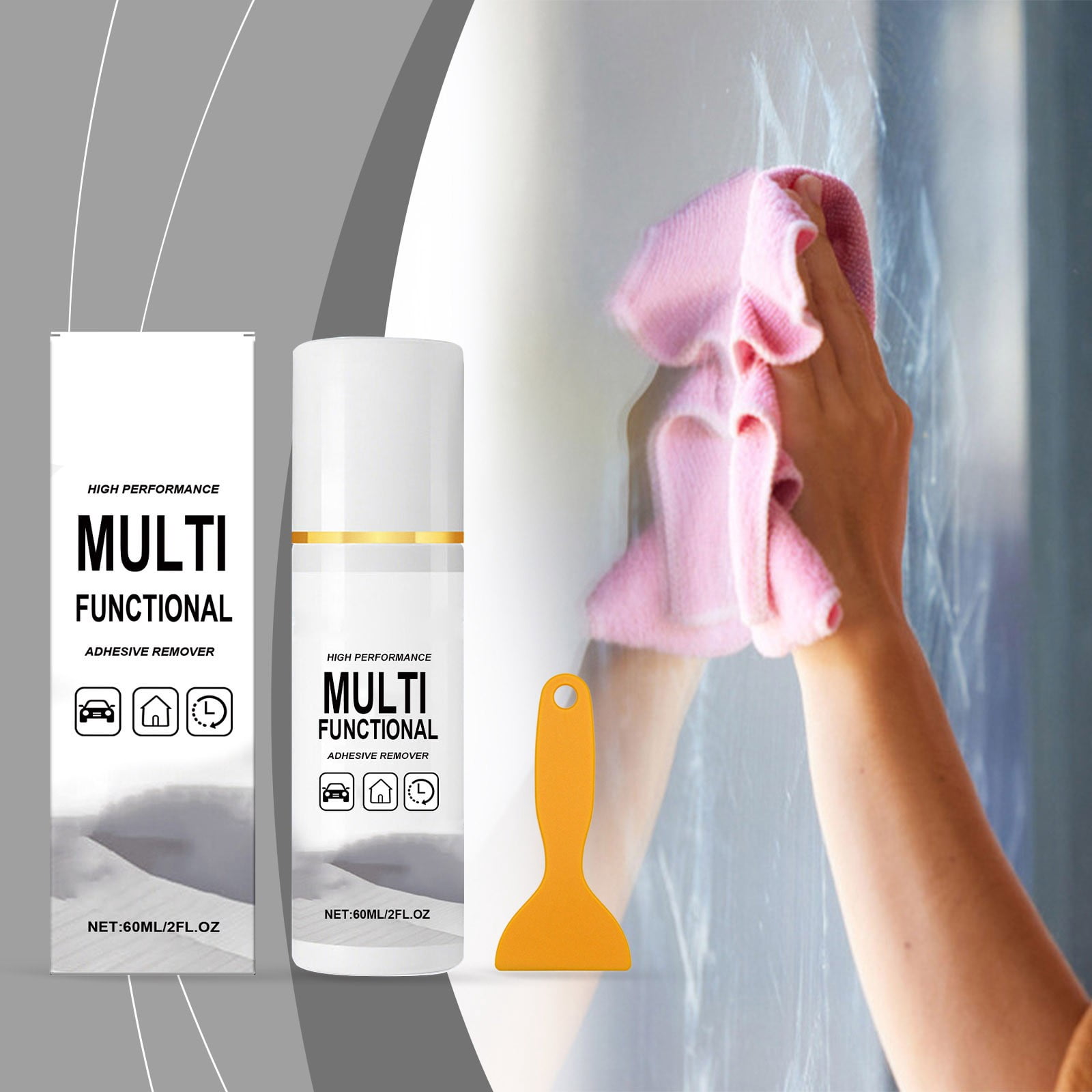 Multi-surface Safe Adhesive Remover, Adhesive Remover Removes Tape ...