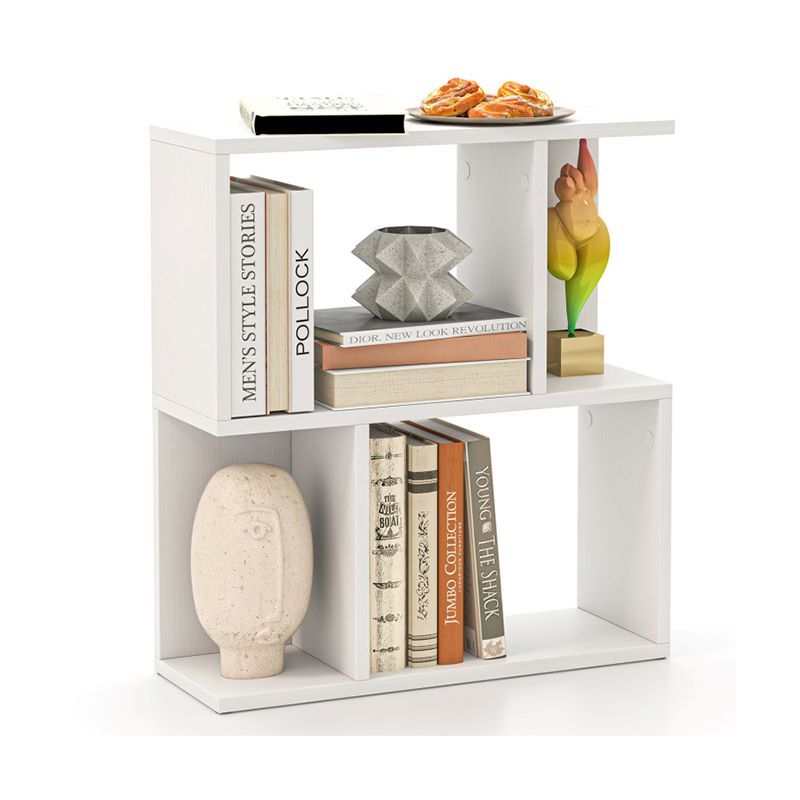 Multi-tier Corner Bookshelf with Industrial Design, Space-saving ...