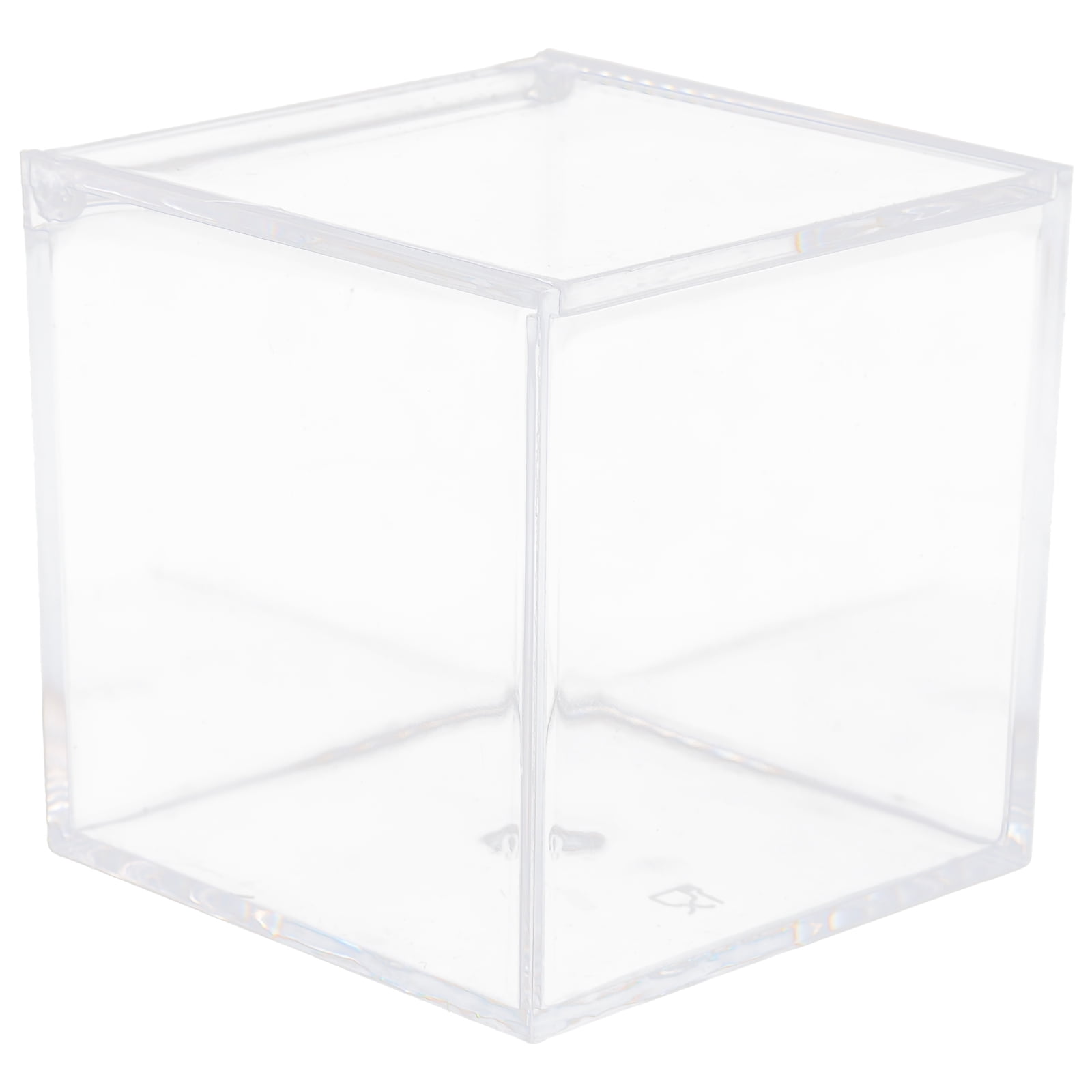 Multi-use Clear Square Cube Transparent Clear Square Container Gift ...