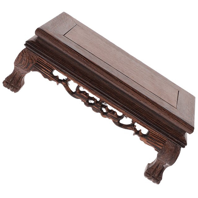 Multi-use Display Stand Wooden Showcase Pedestal Household Craft Statue ...