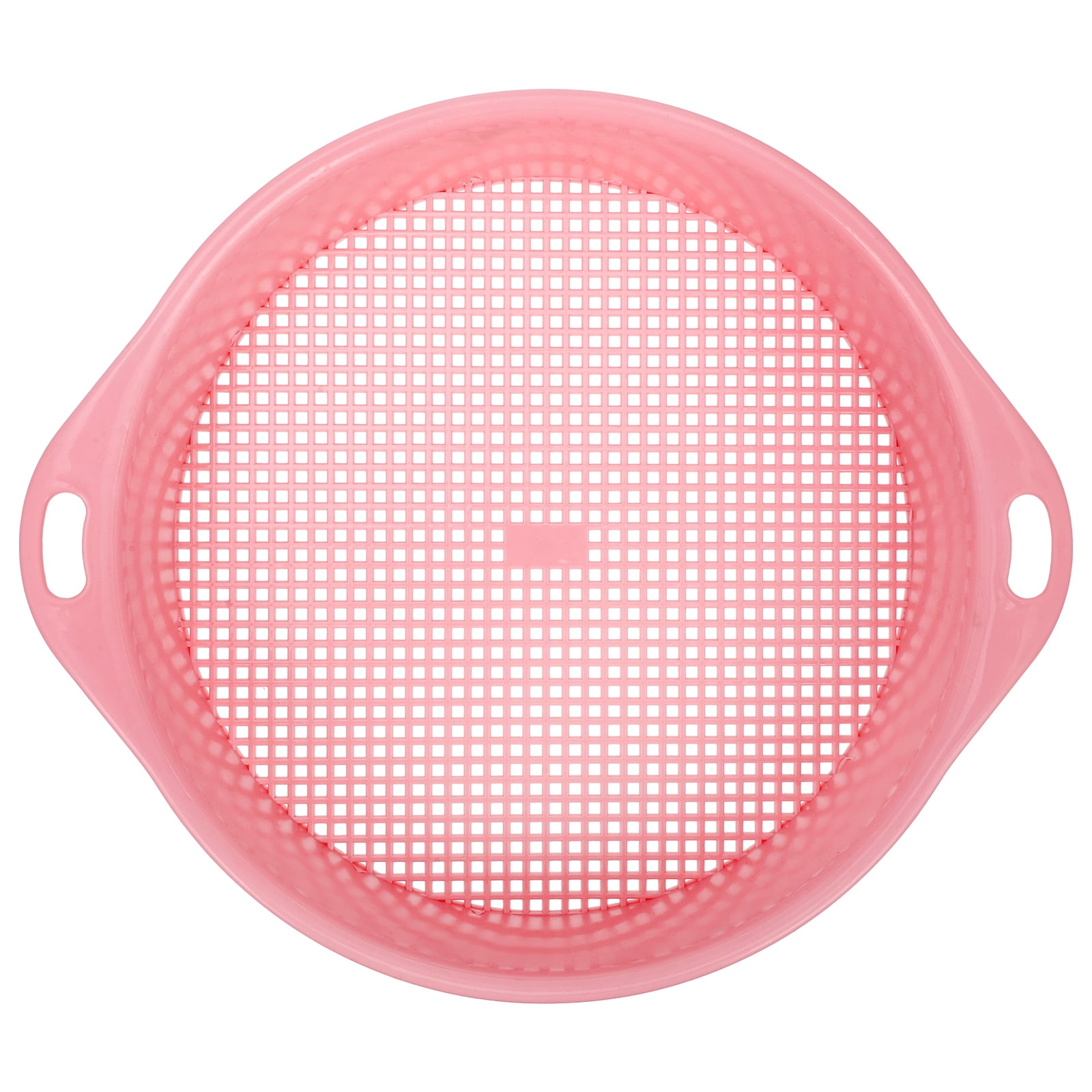Soil Sieve Multifunctional for Pots Plants Outdoor Gravel Pink ...