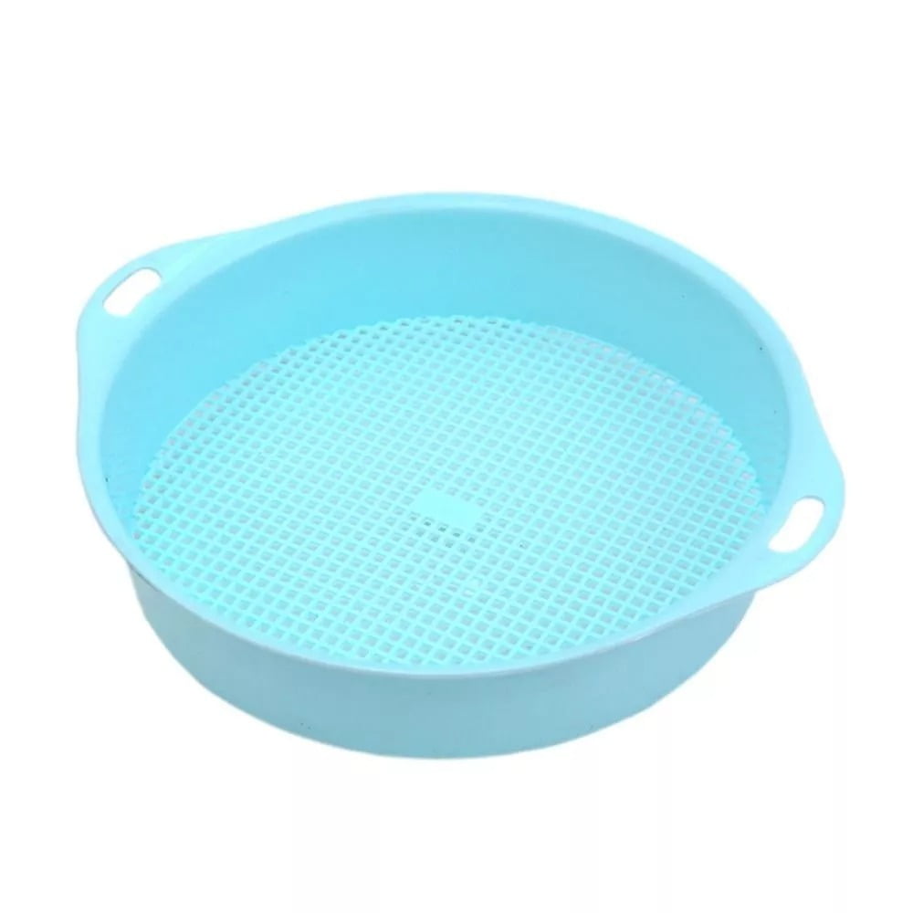 Multi-use Soil Sieve Sifter Round Sifting Strainer Sand Screen Filter ...